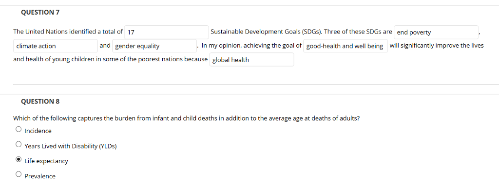 Solved QUESTION 7 The United Nations identified a total of | Chegg.com