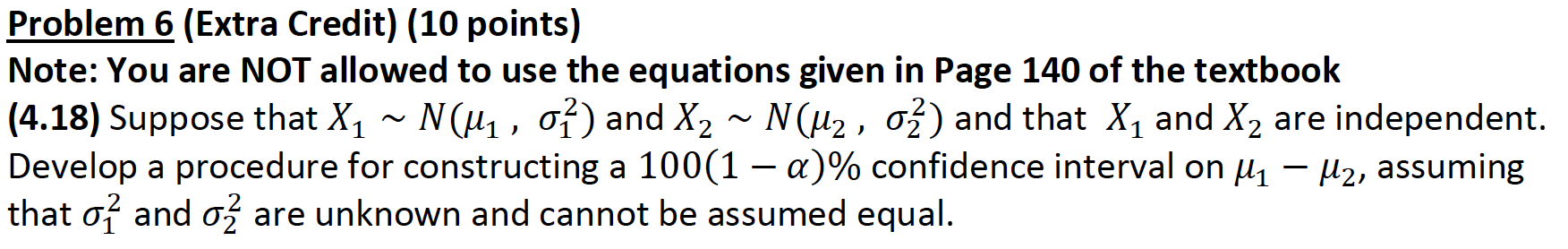 Solved Problem 6 (Extra Credit) (10 points) Note: You are | Chegg.com