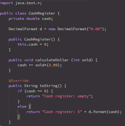 Solved store specification: A store sells one product. The | Chegg.com