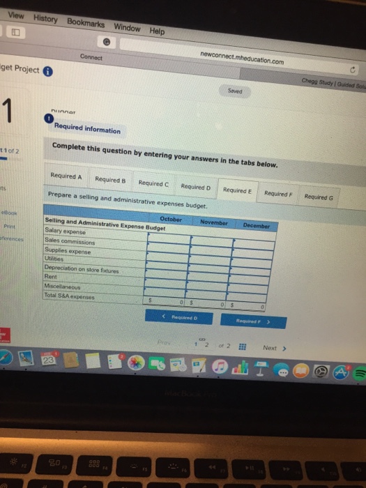 Solved Help Save &Exit Subm roject Check my work Required | Chegg.com