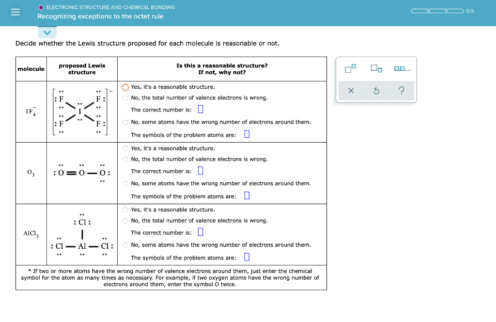Solved - O ELECTRONIC STRUCTURE AND CHEMICAL BONDING | Chegg.com
