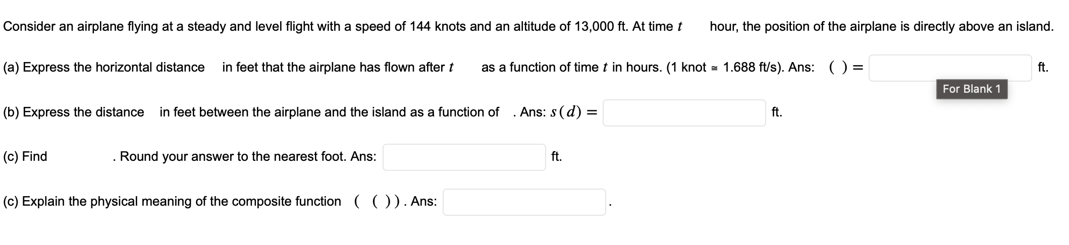 Solved Consider an airplane flying at a steady and level | Chegg.com