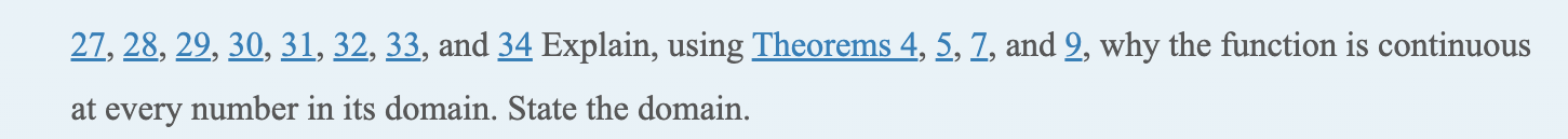 Solved 27,28,29,30,31,32,33, and 34 Explain, using Theorems | Chegg.com