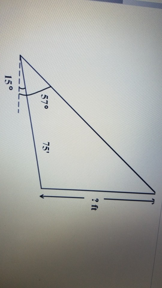 Solved - punis) A straight road makes an angle of 15 with | Chegg.com