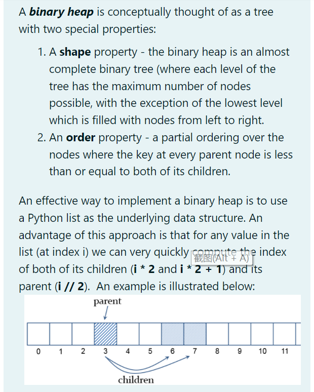 Solved A binary heap is conceptually thought of as a tree | Chegg.com