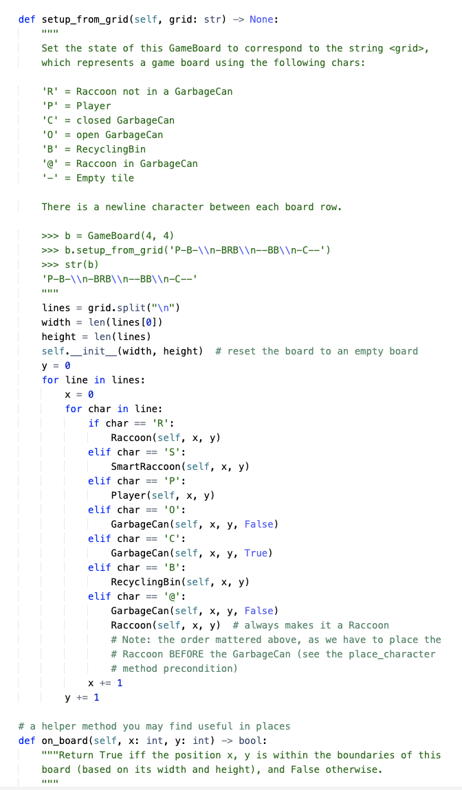 Solved from _future__ import annotations from random import | Chegg.com