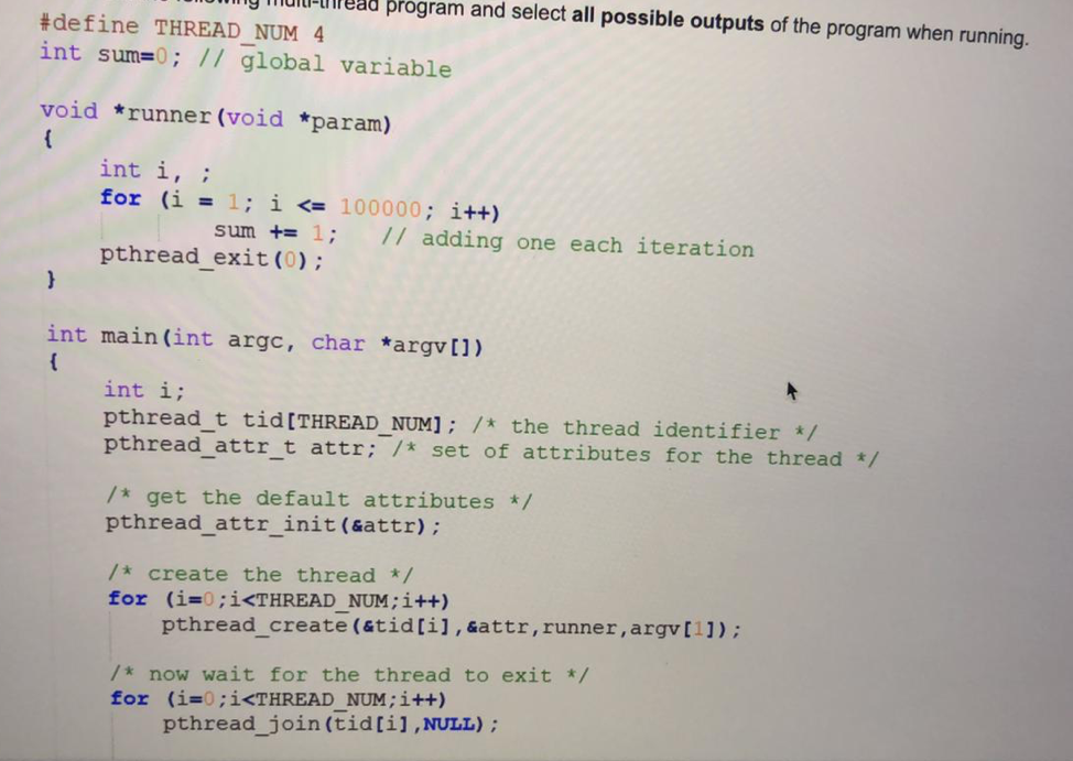 Solved Program And Select All Possible Outputs Of The 7221