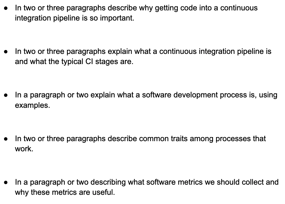 Solved In two or three paragraphs describe why getting code | Chegg.com