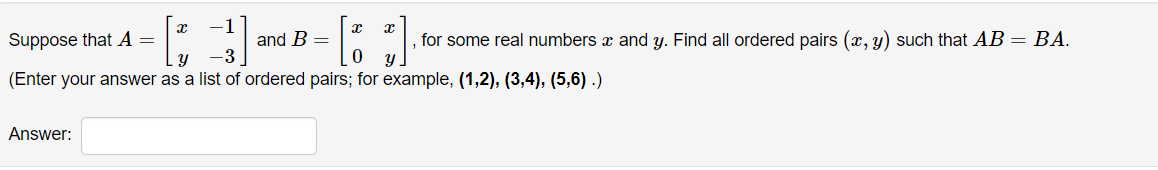 Solved If A and B are 5×4 matrices, and C is a 9×5 matrix, | Chegg.com