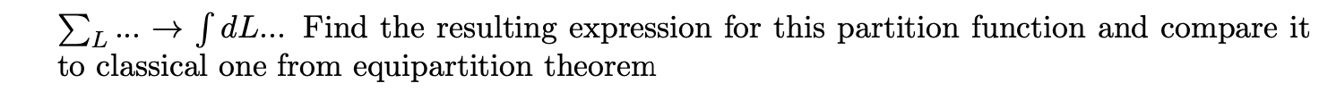 L=0 Quantum rotational partition function in | Chegg.com