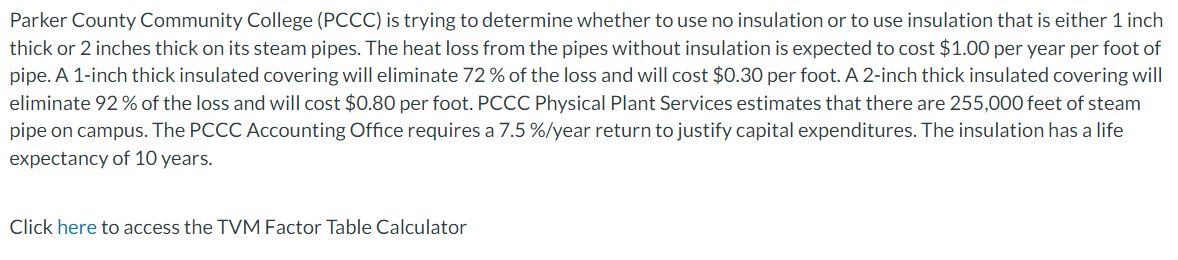 Solved Parker County Community College (PCCC) is trying to | Chegg.com