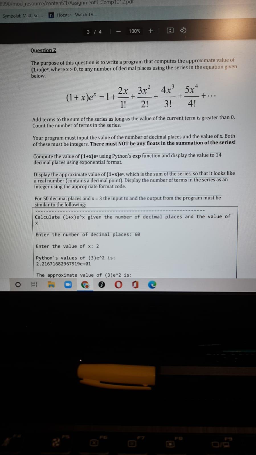 Solved 8990/mod_resource/content/1/Assignment1_Comp1012.pdf | Chegg.com
