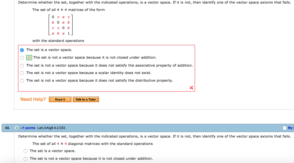Solved I'd like clarification for these. On the first one I | Chegg.com
