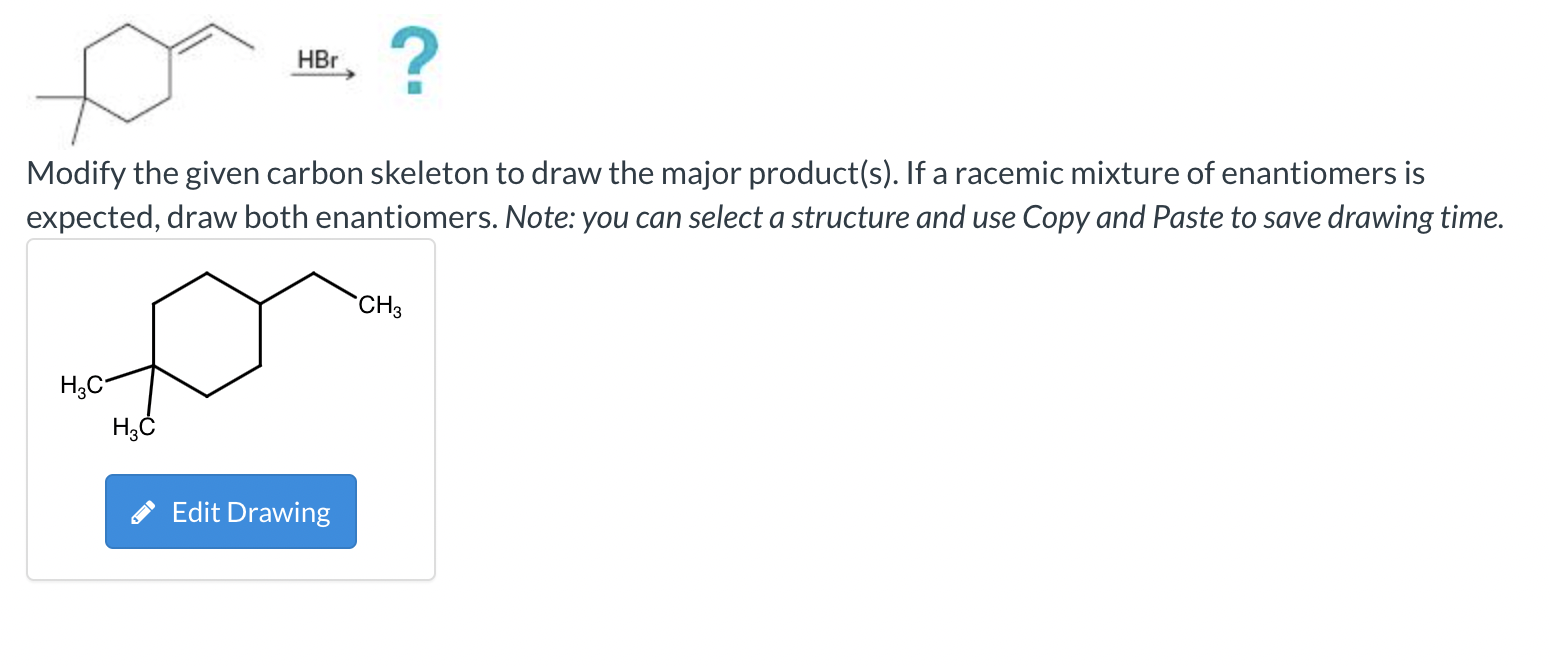 Solved Draw the expected product(s). Consider whether a | Chegg.com