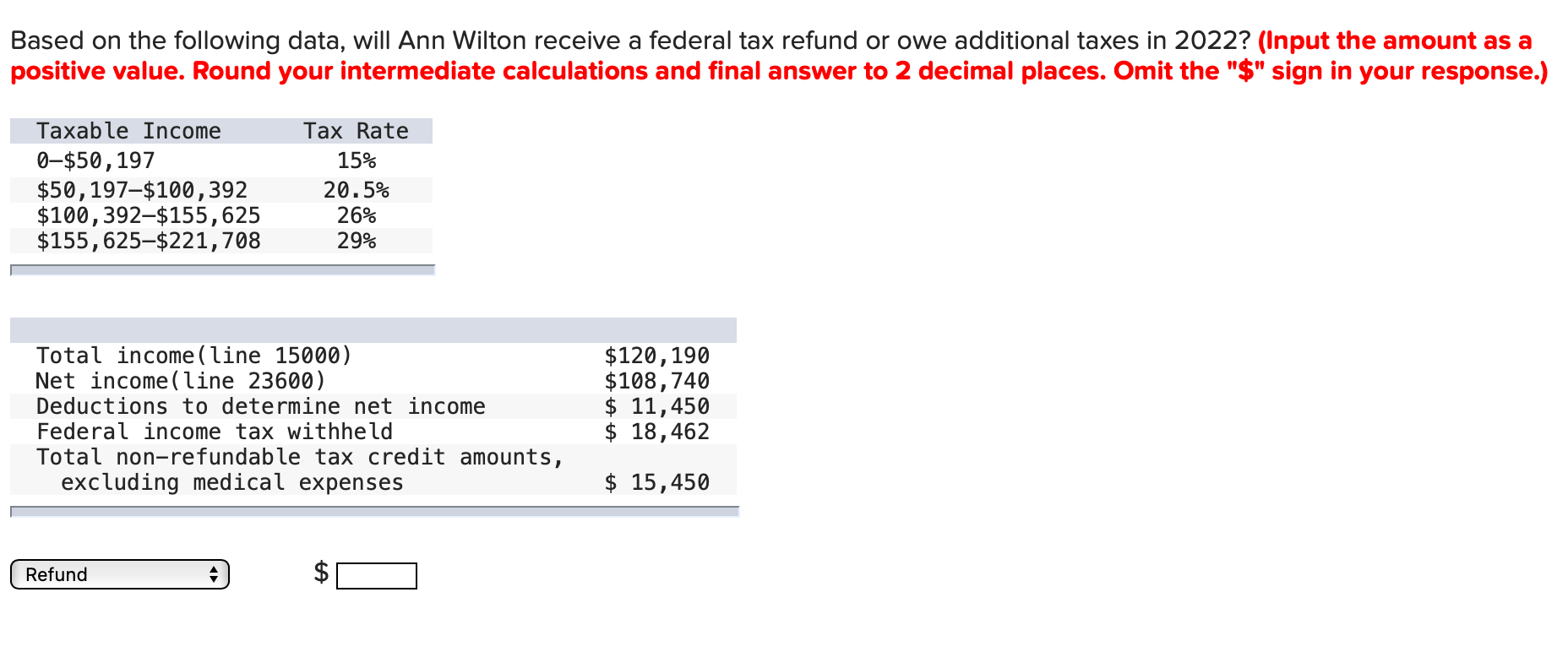 Solved Based on the following data, will Ann Wilton receive | Chegg.com