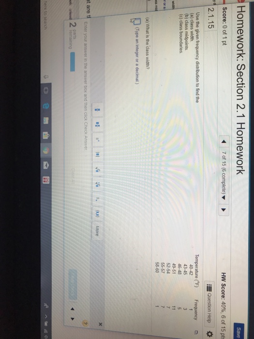 Solved Homework Section 2 1 Homework Score 0 Of 1 Pt