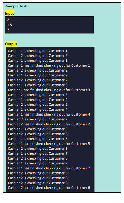 Solved 2. Queueing Problem A supermarket has multiple | Chegg.com