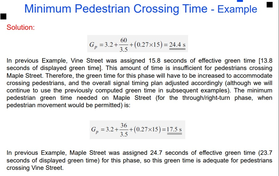 Problem 5: Estimating Saturation Flow Rate of an | Chegg.com