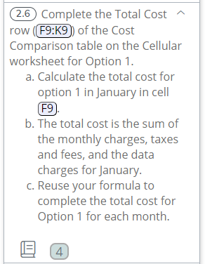 (2.6) Complete | Chegg.com