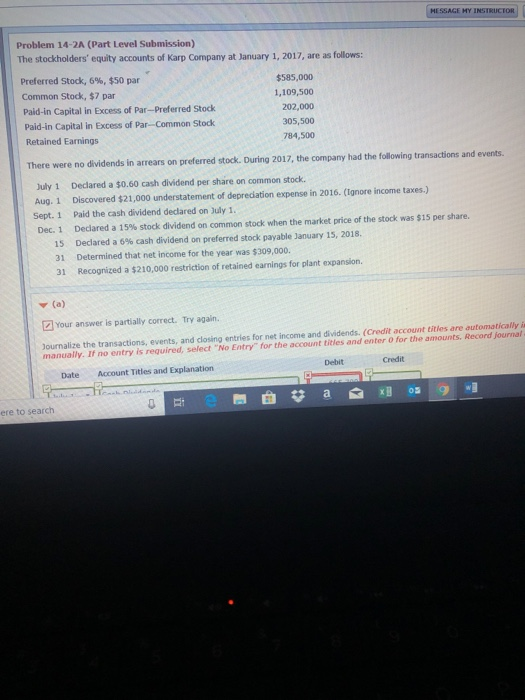 Solved MESSAGE HİNSIRICT (d) Your answer is partially | Chegg.com