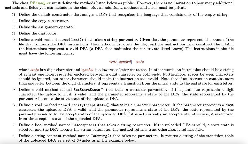 Solved - Your objective is to create a class that can upload | Chegg.com