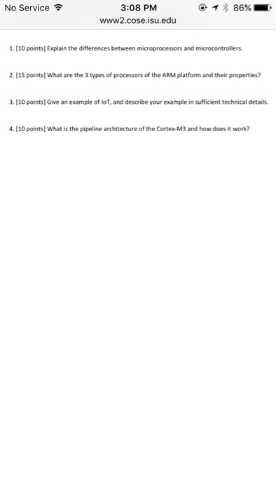 Solved Explain the differences between microprocessors and | Chegg.com