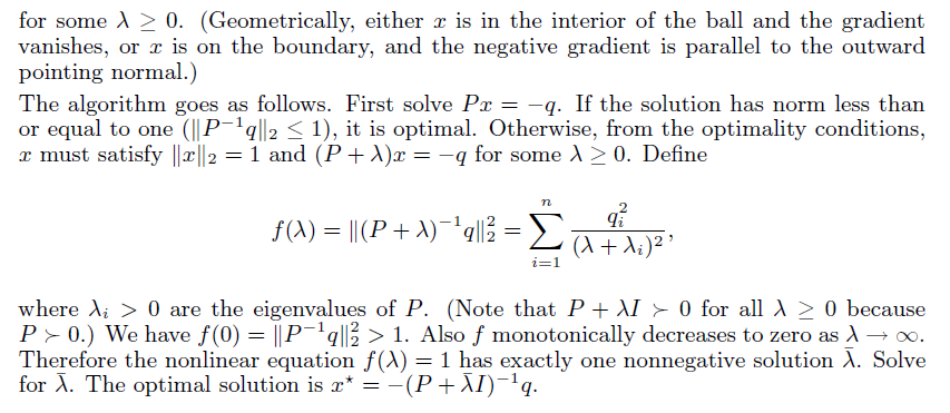 4.22 Consider the QCQP minimize (1/2)x+ Px+q+x+r | Chegg.com