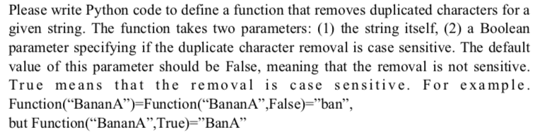 Solved Python: Please write Python code to define a function | Chegg.com