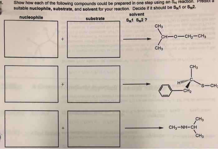 Solved 1. Show how each of the following compounds could be | Chegg.com