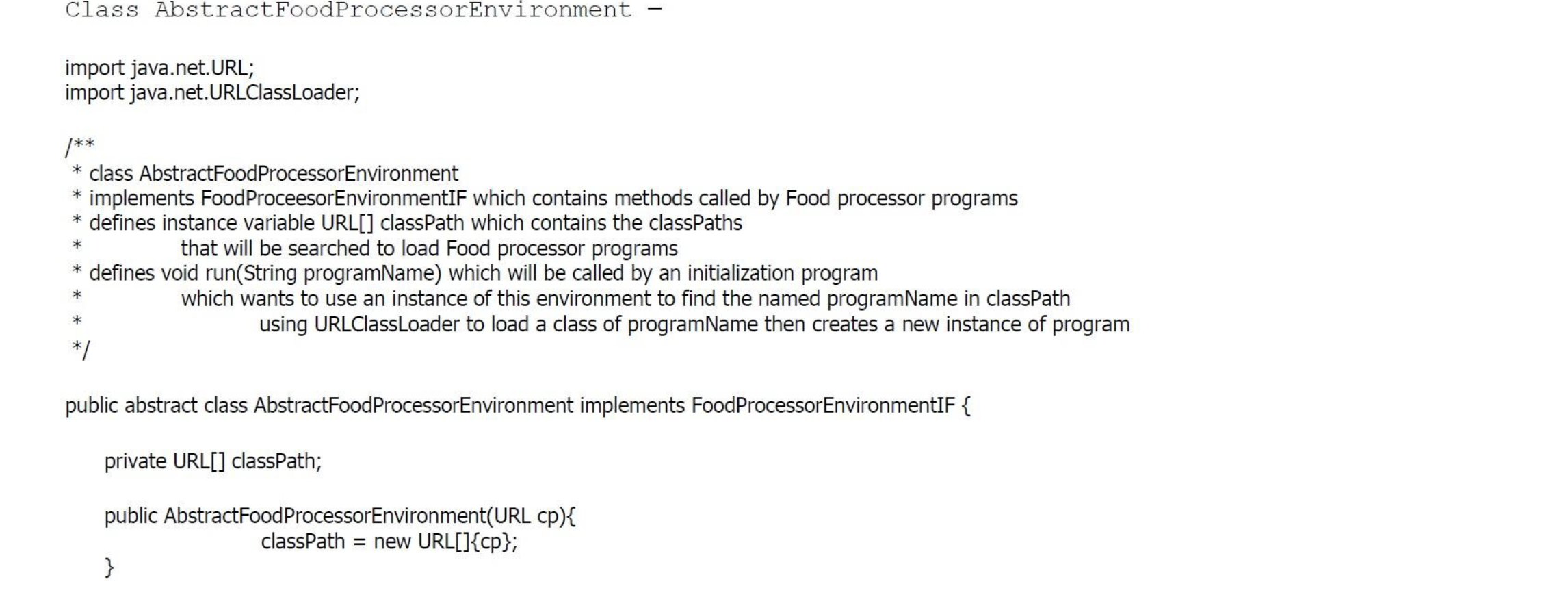 Use Java to implement the Dynamic Linkage pattern | Chegg.com
