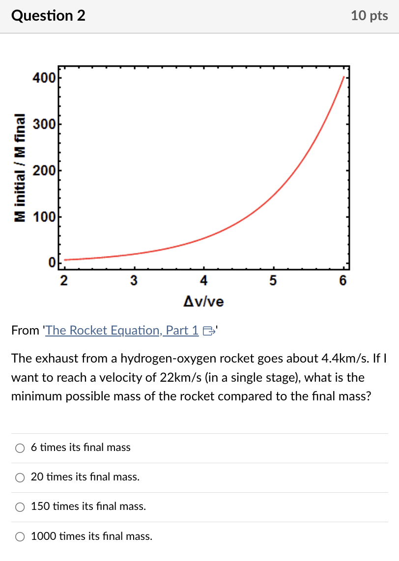 Solved The basic idea of rockets is that (choose the one | Chegg.com