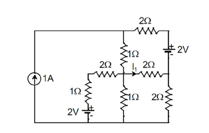 Solved Calculate the value of I1 ﻿of Fig. 4 ﻿using (a) ﻿Mesh | Chegg.com