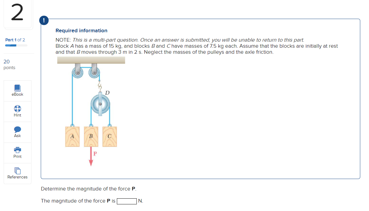 Solved 2 ! Required information Part 1 of 2 NOTE: This is a | Chegg.com Solved 2 ! Required information Part 1 of 2 NOTE: This is a | Chegg.com