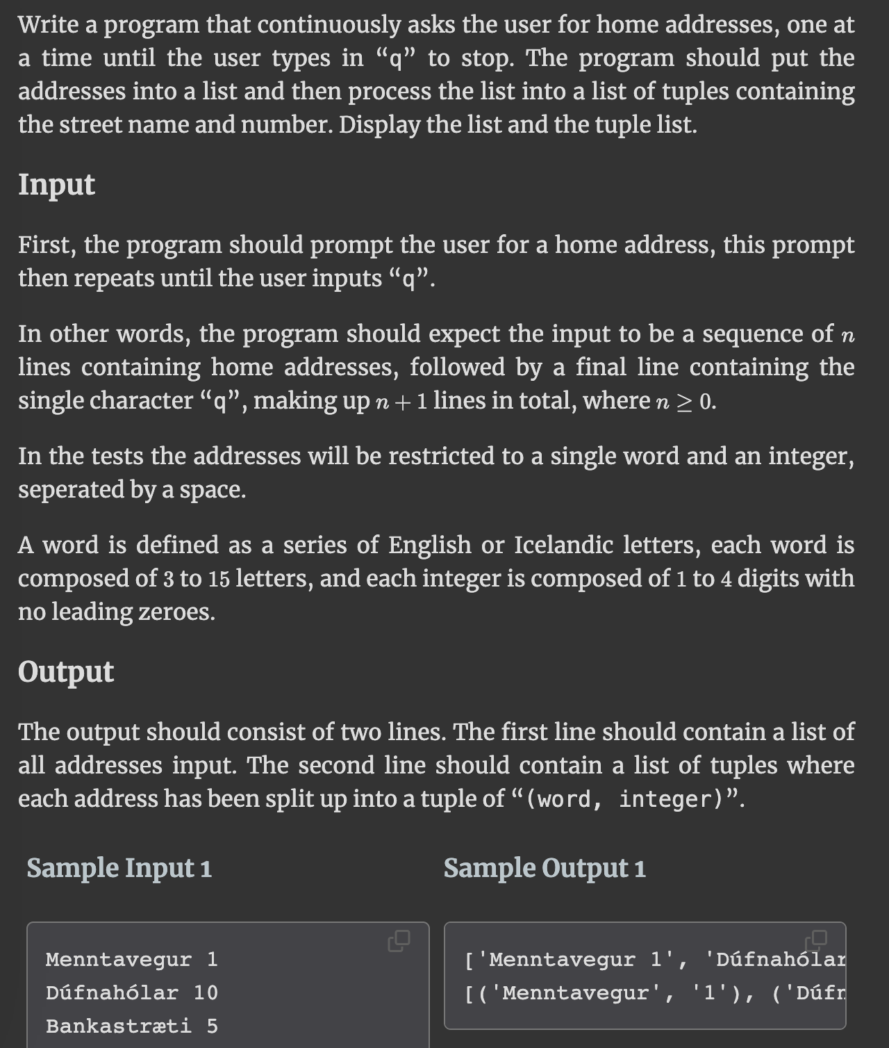 Solved Write a program that continuously asks the user for | Chegg.com
