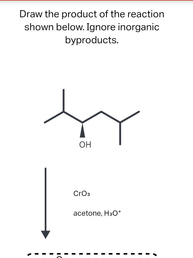 Solved Draw The Product Of The Reaction Shown Below Draw