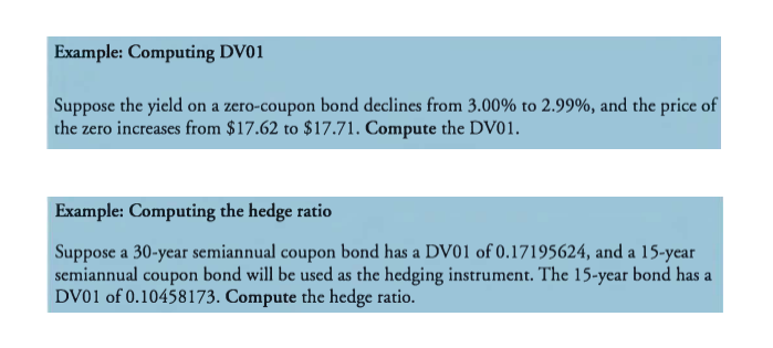 Example: Computing DVo1 Suppose the yield on a | Chegg.com