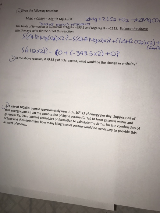 Solved Solve for the ΔΗ of this reaction: N2(8) | Chegg.com