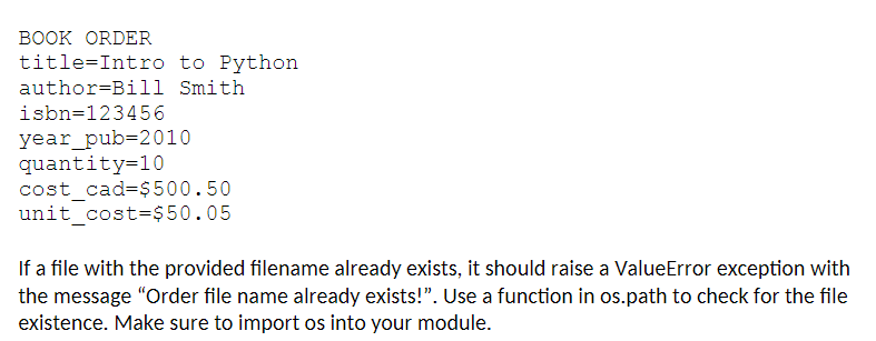 Then create a Python module called | Chegg.com