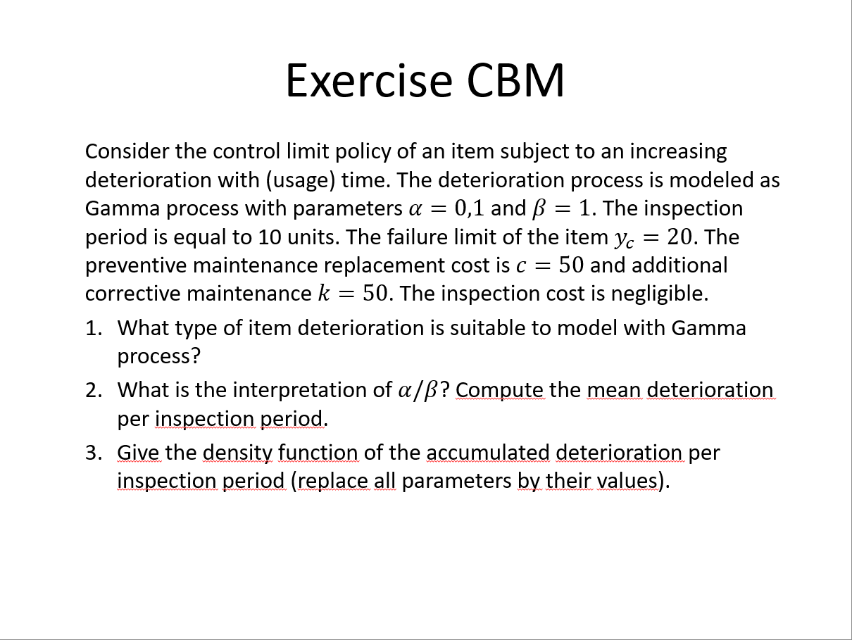 Solved Consider the control limit policy of an item subject | Chegg.com