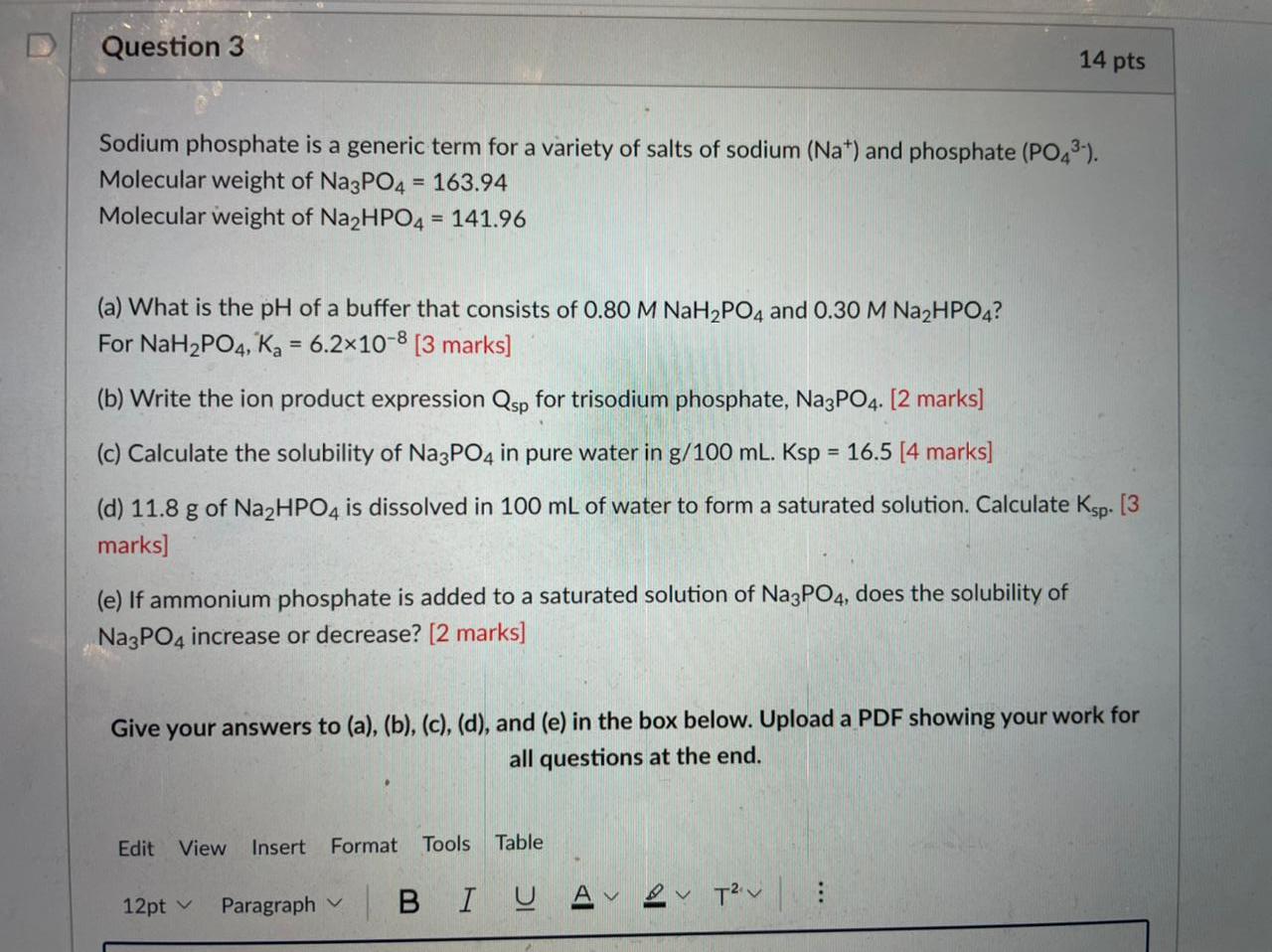 Solved Sodium phosphate is a generic term for a variety of | Chegg.com