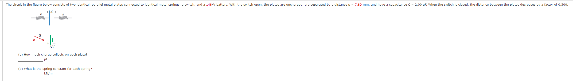 Solved The circuit in the figure below consists of two | Chegg.com