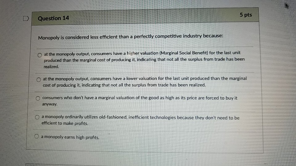 Solved A competitive firm, in a perfectly competitive | Chegg.com Solved A competitive firm, in a perfectly competitive | Chegg.com