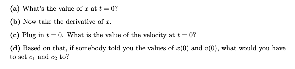 Solved Now let's consider a harmonic oscillator with | Chegg.com