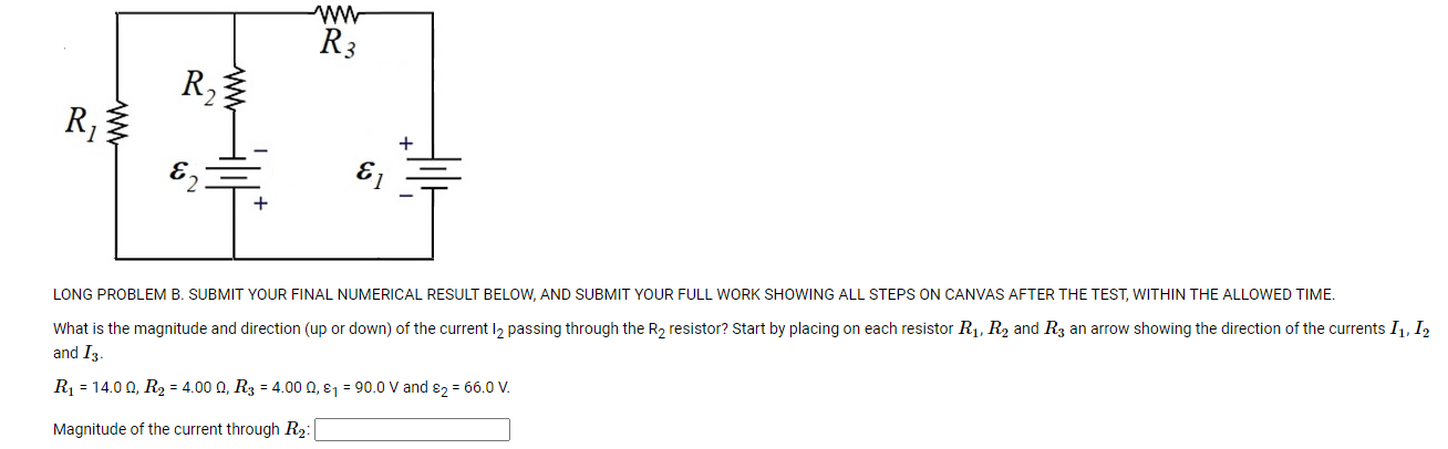 Solved What is the magnitude and direction (up or down) of | Chegg.com
