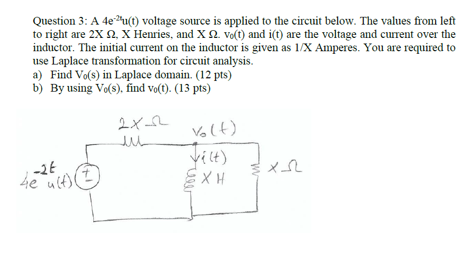 Solved I have 25 minutes please help me. X = 1 Question 3: A | Chegg.com