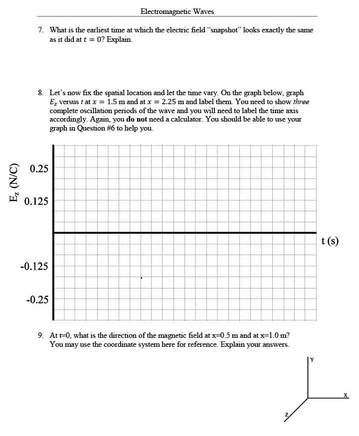 Solved 6. Graph E, versus x on the graph below at the | Chegg.com