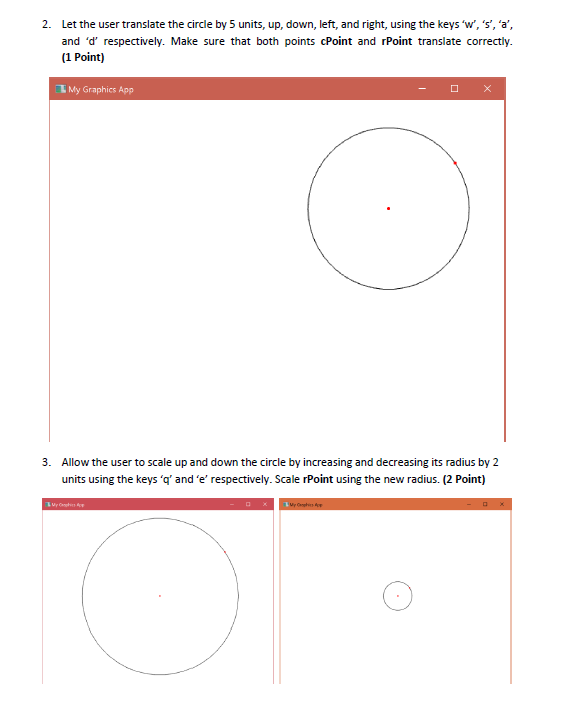 Solved The code should be written in OpenGl c++ language and | Chegg.com