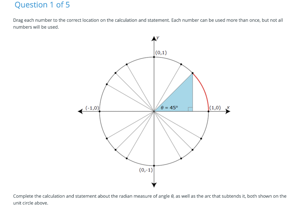 Solved Drag each number to the correct location on the | Chegg.com