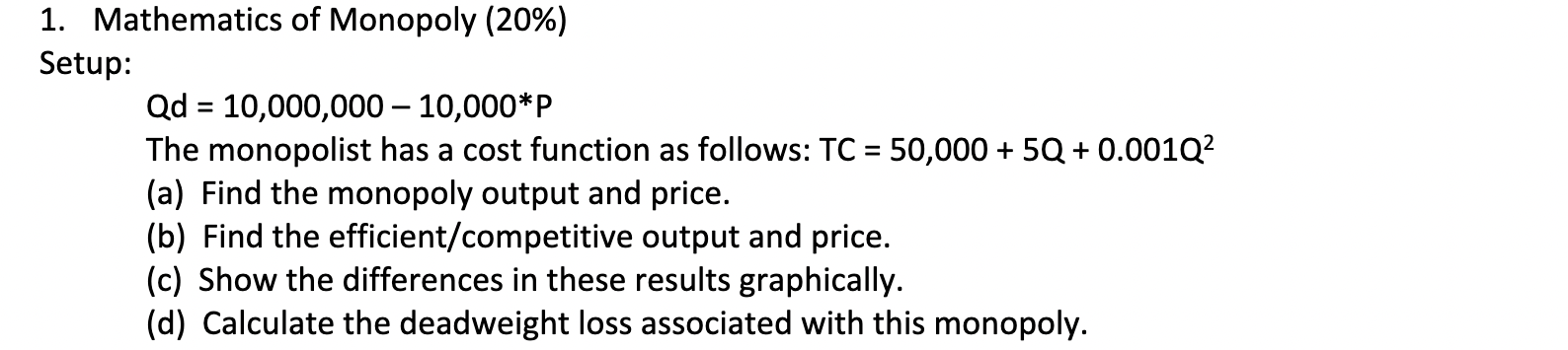 Solved Mathematics of Monopoly | Chegg.com