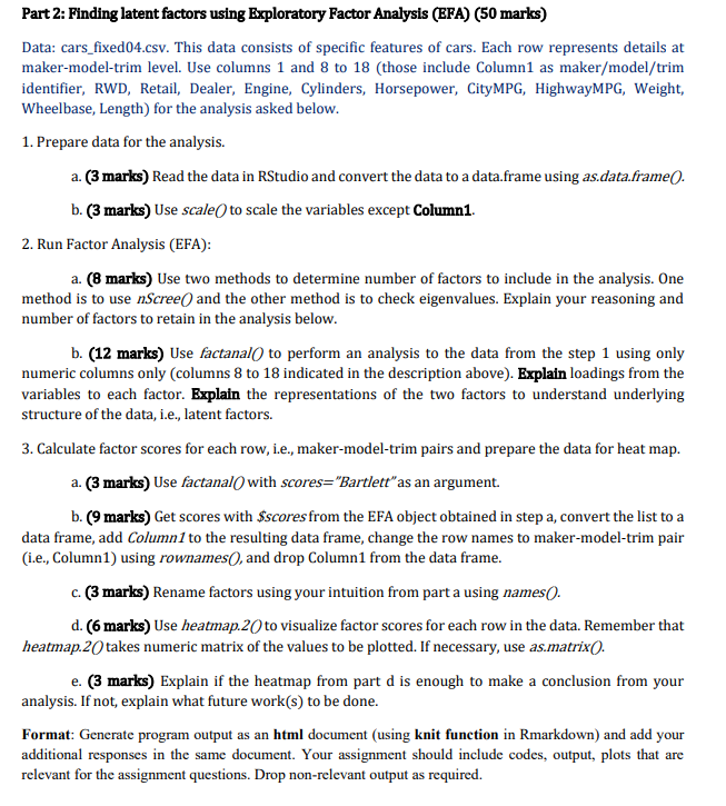 Part 2 Finding Latent Factors Using Exploratory